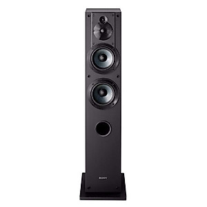 Sony SS-CS3 3-Way 4-Driver Floor-Standing Speaker - Pair (Black)
