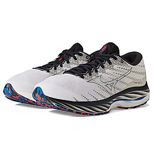 Mizuno Men's Wave Rider 26 | Neutral Running Shoe | Snow White | US 10