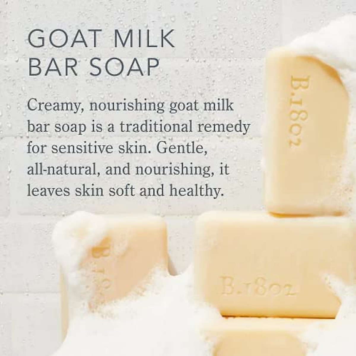 Beekman 1802 Goat Milk Soap Bar, Ylang Ylang & Tuberose - 9 oz - Nourishes, Moisturizes & Hydrates the Body - Good for Sensitive Skin - Cruelty Free