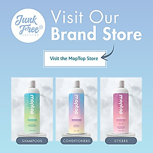 MopTop Curly Hair Bundle: Moisturizing Leave-In Conditioner with Mongongo Oil, Defining Lightweight Curl Gel for Wavy and Curly Hair Routine, Women's Haircare