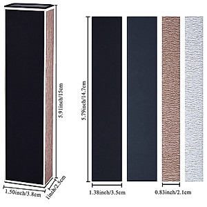 Guitar Luthier Tool Set Including Guitar Fret Crowning File, Fret Leveling Beam Sanding Leveler Beam, Fret Rocker, Fingerboard Guards, String Spreaders and Replacement Sanding Papers for Guitar Bass