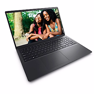 DELL Newest Inspiron 15 Business Laptop, 15.6" Full HD LED, AMD Ryzen 5 5500U, 8G RAM,512GB SSD, Webcam, WiFi, Win 11 Pro, SD Card Reader, Long Battery Life, Carbon Black