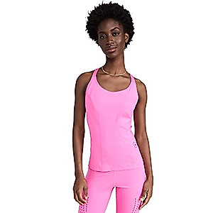 adidas by Stella McCartney Women's TruePurpose Training Tanktop, Screaming Pink, S