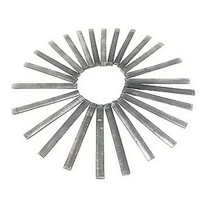 METAL MAGERY Aquarium Plant Weights Anchor Plants in Fish Tank Pack of 25 Lead Strips