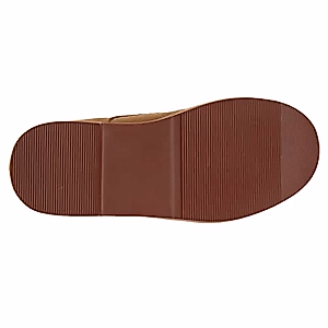 French Toast Kids Dress Shoes Oxford School Uniform - Lace up Loafer Saddle Shoe for Girls and Boys - Dirty Buck (Size 2 Big Kid)