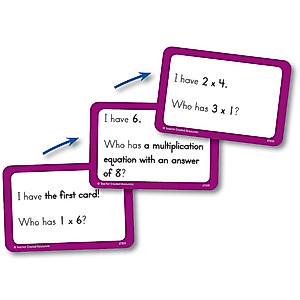 Teacher Created Resources I Have... Who Has...? Math Games Grade 3-4 (7819)