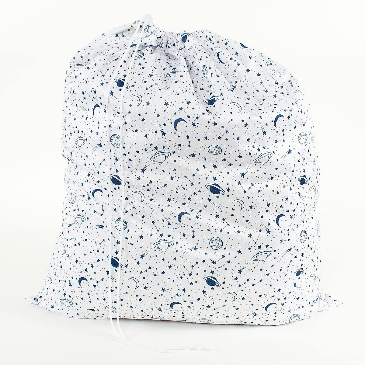 OsoCozy Cloth Diaper Pail Liner - Reusable, Washable, Waterproof Wet Bag with Drawstring. Excellent for Diaper Pails, Garbage Cans, Laundry, Recycling and Storage - Starry Night