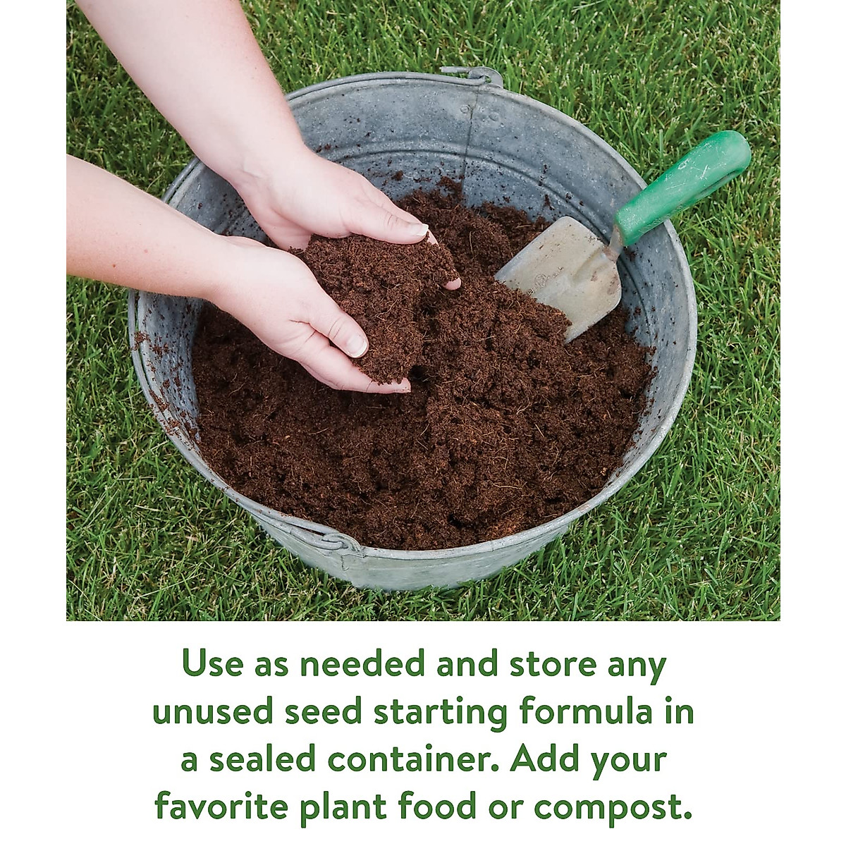 Burpee Organic Coconut Coir Concentrated Seed Starting Mix, 16 Quart