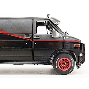 Greenlight 1/18 Hollywood The A-Team 1983-87 TV Series 1983 GMC Vandura Diecast Model Car #13521, Multi