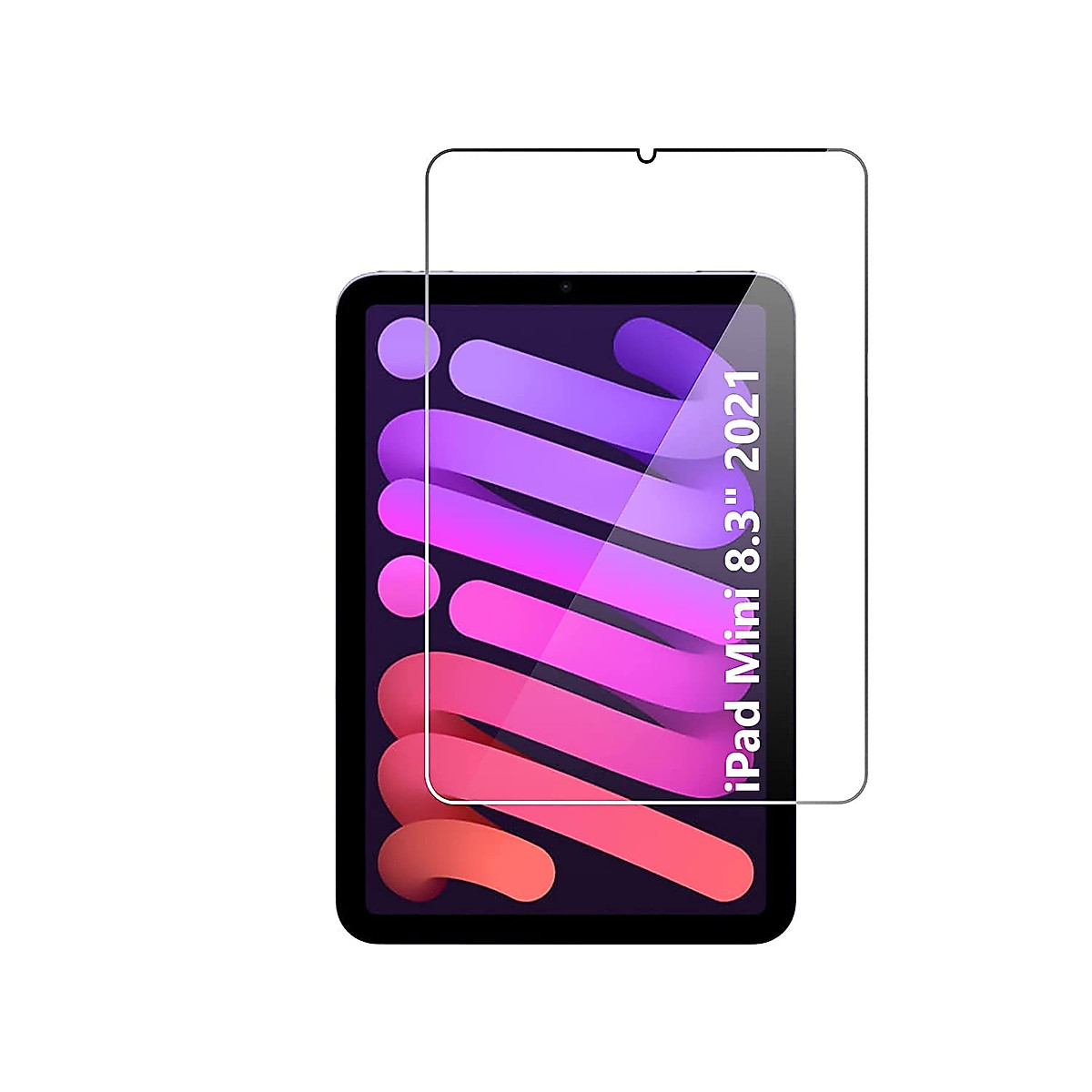 SaharaCase for iPad Mini (6th Generation 2021) Protection Kit Bundle - Teddy Bear KidProof Case with Tempered Glass Screen - Blue