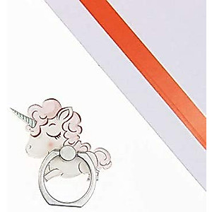4-Pack Phone Ring Holder Stand, Cute Unicorn 360 Rotation Finger Grip Stand Mount for Cellphones and Tablets (Unicorn Ring)