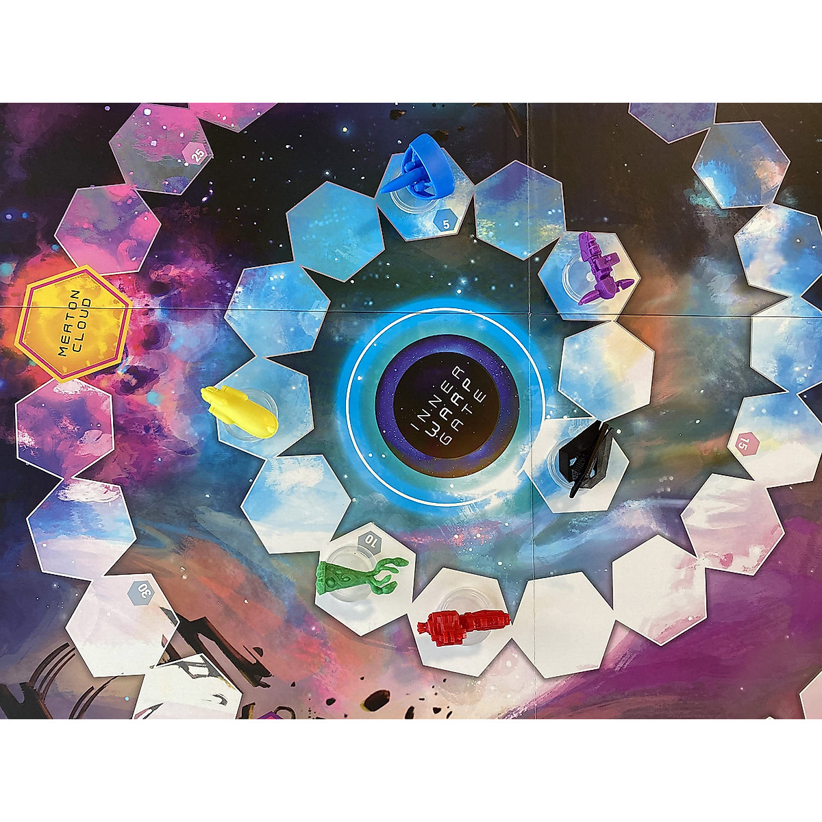 Renegade Game Studios Gravwell 2nd Edition, Escape a Black Hole, 2-6 players, Ages 10+, Playing time 30-45 minutes