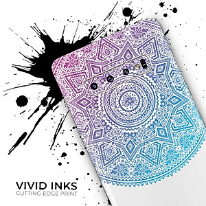 DesignSkinz Tribal Ethnic Mandala v5 Protective Vinyl Decal Wrap Skin Cover Compatible with The Samsung Galaxy S20 (Screen Trim & Back Glass Skin)