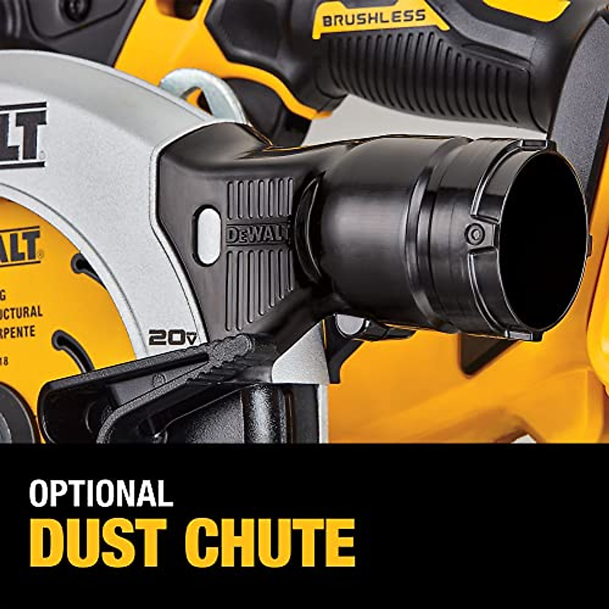 DEWALT 20V MAX* Circular Saw, 6-1/2-Inch, Cordless Kit (DCS565P1)