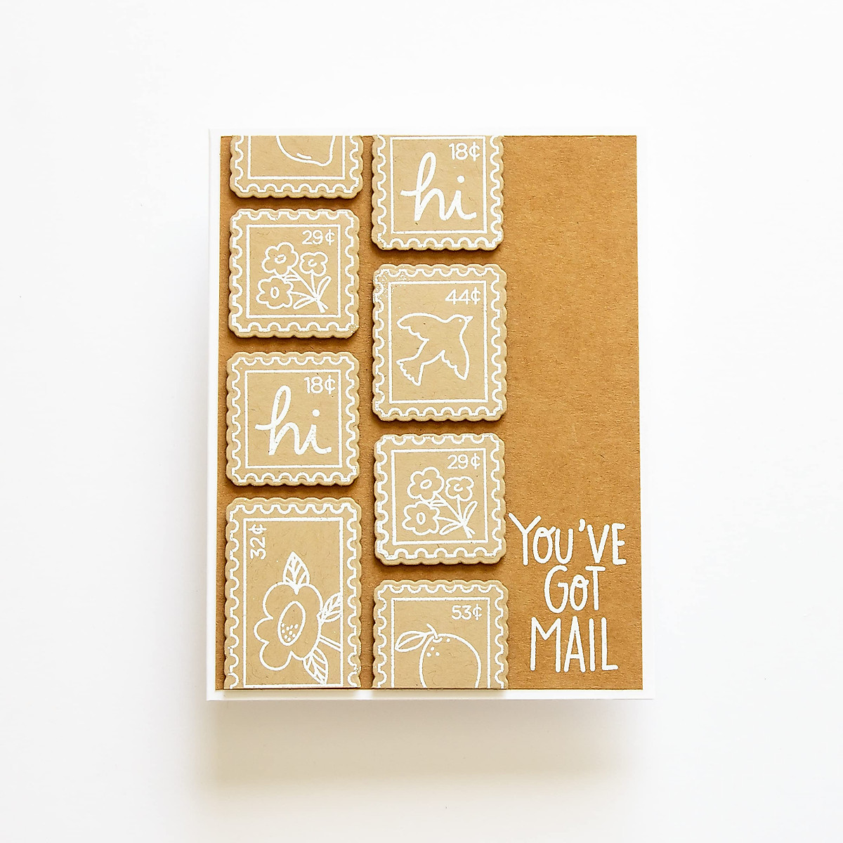 Ellen Hutson, Essentials by Ellen, First Class Stamp & Die Set Combo, Papercrafts, Stamping, Card Making, Scrapbooking, DIY, Mail, Faux Postage