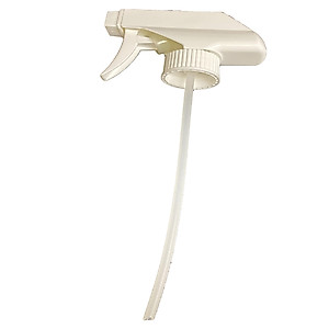 Premo Guard White Trigger Replacement Sprayer. 6.5" Dip Tube. Off/Spray/Stream Selector. Fits Bottle Closure 28/400.