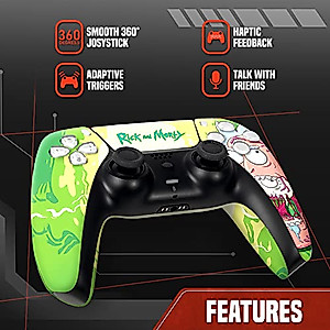 Dyeport Original PS-5 Controller compatible with Play-Station 5 Console | Custom PS-5 Wireless Controller | Printed in USA with Advanced HYDROGRAPHIC Technology (NOT JUST A SKIN or DECAL)