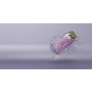 Nalgene Sustain Tritan BPA-Free Water Bottle Made with Material Derived from 50% Plastic Waste, 32 OZ, Wide Mouth, Dove Gray