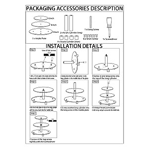 HAOWUJIN Cupcake Stand for 24 Cupcakes, Round Acrylic Cupcake Stand for Wedding Birthday Party Baby Shower Dessert Table for Parties Display, 3 Tier Clear Cupcake Tower Stand…
