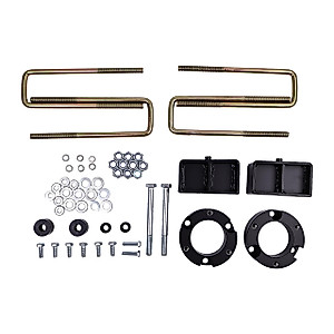 JEENDA 3" Front + 3" Rear Lift Kit 05TMA33-DD Compatible with Toyota Tacoma 4X4 4WD, SR5, TRD 2005-2022 with Diff Drop Full Suspension Leveling Lift kits w/Differential Drop, Replaces 05TMA33DD