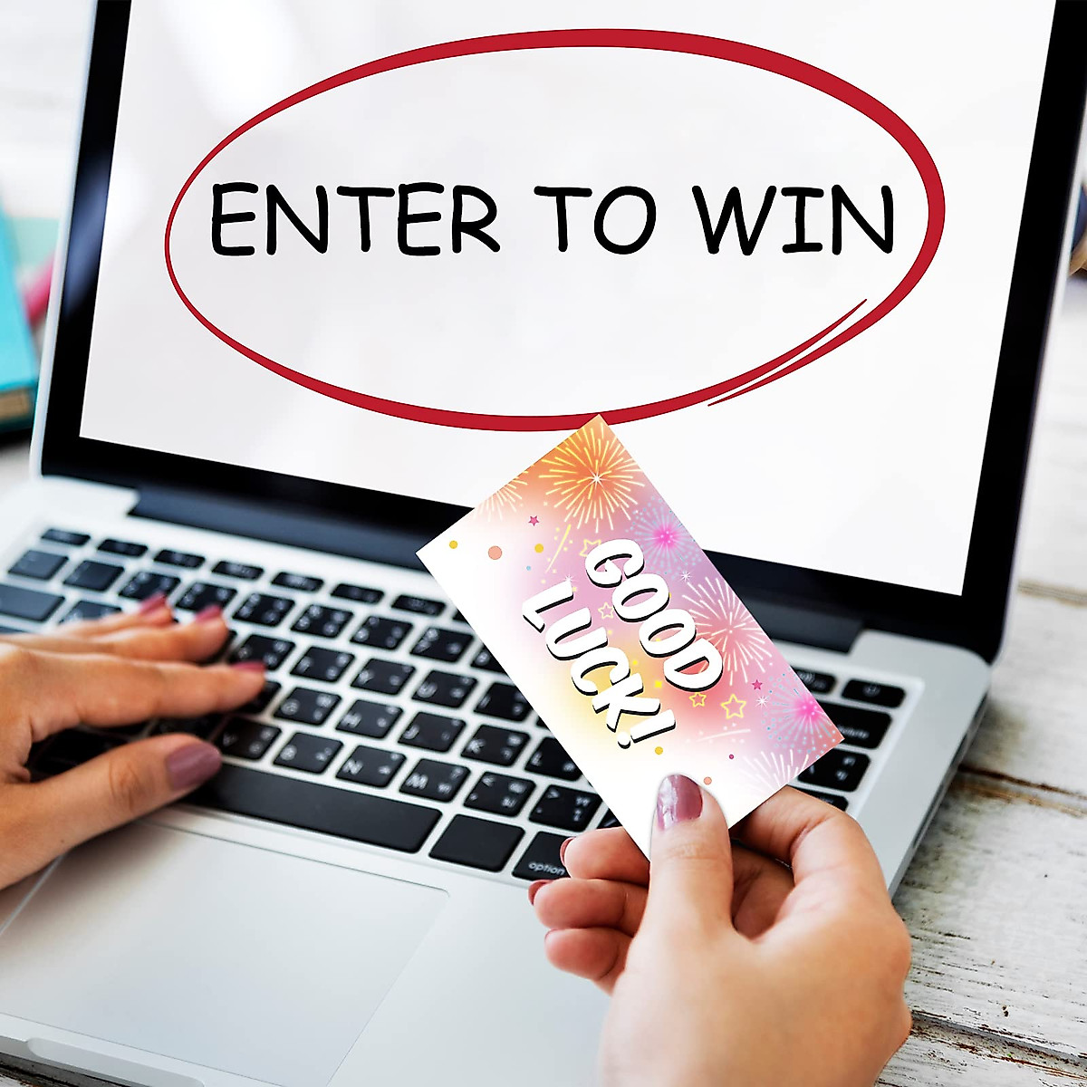 1200 Pcs Colorful Enter to Win Raffle Tickets Cards 3.5 x 2 Inch Entry Form Ticket Cards for Contest, Auction, Raffles, Ballot Box with Space for Name, Email Address Phone Number Fields (1200)