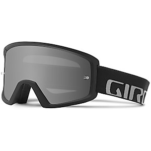 Giro Blok MTB Bike Goggles - Black/Grey Frame with Smoke/Clear Lens