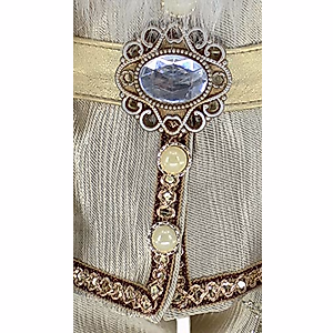 Windy Hill Collection 16" Inch Standing Shimmering Champagne Santa Claus Christmas Figurine Figure Decoration 169050