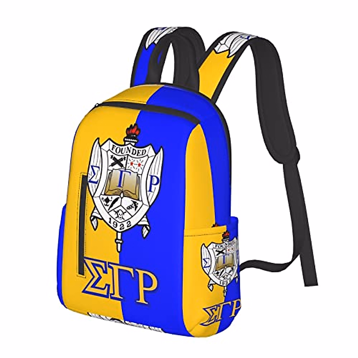 Sigma Gamma Rho Laptop Backpack, Lightweight Multifunctional College Laptop School Bag Sister Backpack Gift