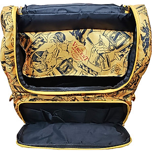 Vincent Master Backpack Travel Stylist Barber Bag (Gold)