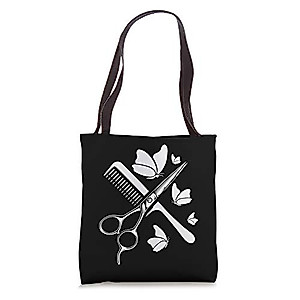 Hair-Dresser Stylist Scissors Barbers Cool Beautician Gifts Tote Bag