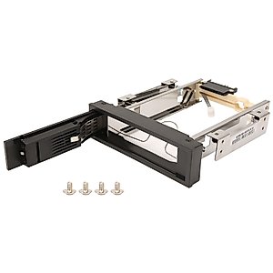 ASHATA 3.5 Inch SATA/HDD Hard Drive Bay,Portable Tool Hot Swap Hard Drive Enclosure,SSD Mounting Bay Bracket Adapter for Computer Chassis