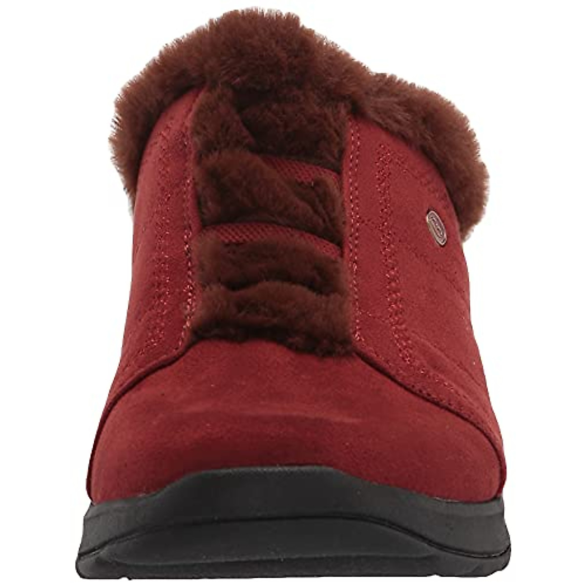 BZees Women's Golden Cozy Clog, Burnt Henna Microfiber, 8