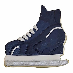 Ice Hockey Cookie Cutter 5 Piece Set from The Cookie Cutter Shop - Hockey Puck, Ice Skate, Jersey, Plaque, Hockey Stick Cookie Cutters – Tin Plated Steel Cookie Cutters