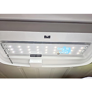 Delixike EAV43060808 EAV43060804 EAP5020295 LED Light BoardCompatible With Kenmore LG Refrigerator LED Light Assembly