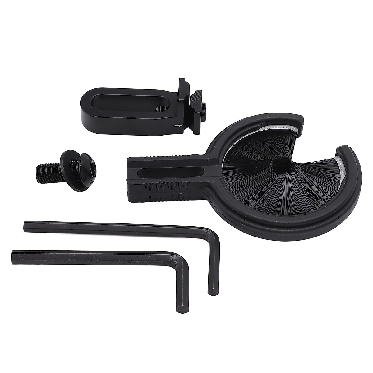 SPYMINNPOO Brush Arrows Rest Set, Compound Recurve Bow Brush Arrows Rest Set Round Arrows Stand Hunting Accessories for Left Right Hand Extreme Sports