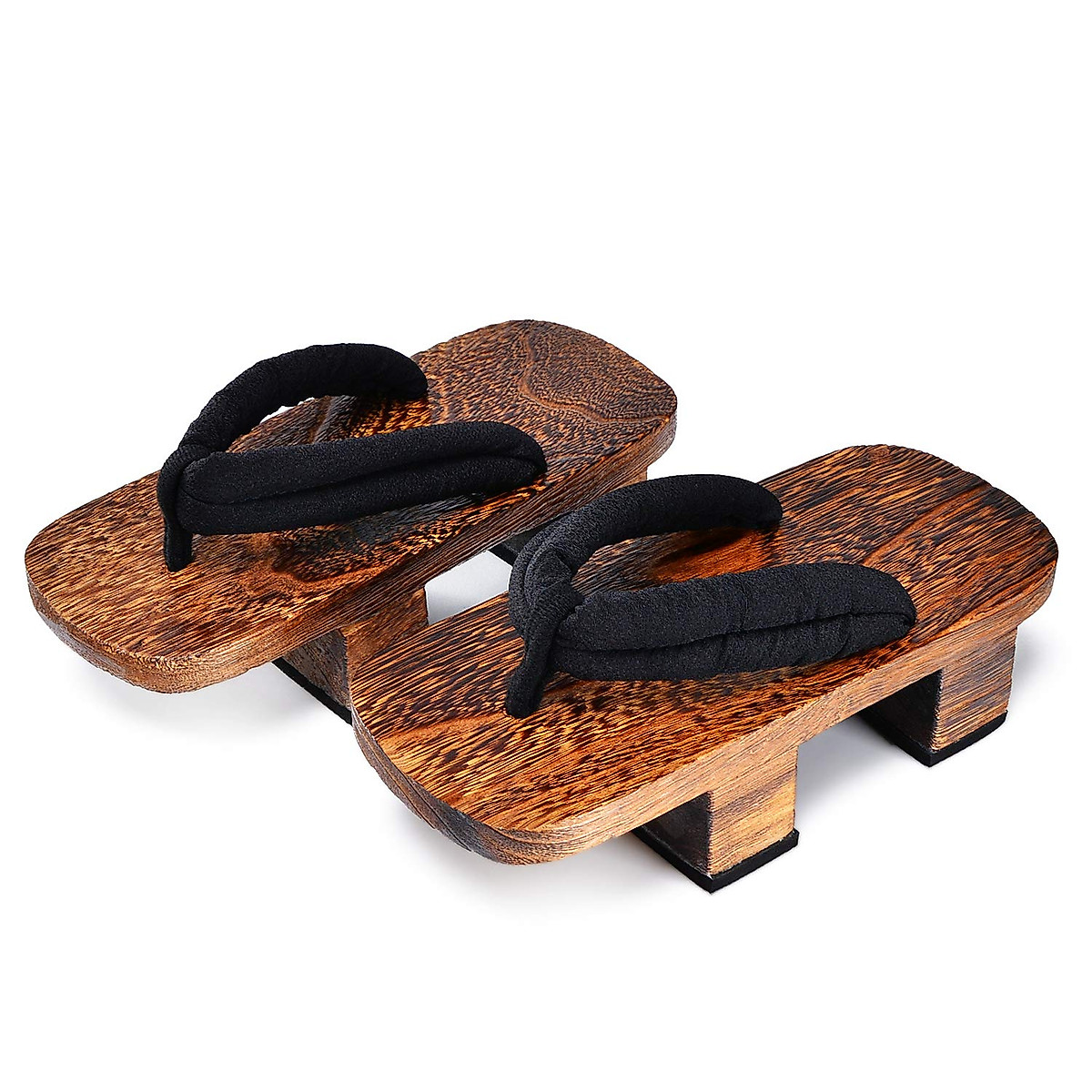 Japanese Wooden Clogs Sandals Japan Traditional Shoes Geta With Tabi Socks (US 10/27.5cm)