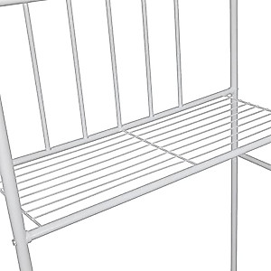 3-Shelf Bathroom Organizer Over The Toilet Storage, 3-Tier Over The Toilet Bathroom Shelf, Bathroom Space Saver Organizer Rack, Freestanding Above Toilet Stand for Bathroom, Restroom, Laundry