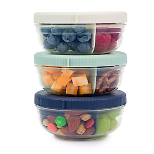 SnapLock Kitchen Tool Food Container, 3 Count, Clear