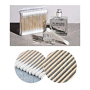 Cotton Swabs 2000ct(20 Pack),Double-Tipped Cotton Buds,Cotton Swabs with Wooden Sticks,Cotton Swabs for Ears,Makeup,Daily Cleaning