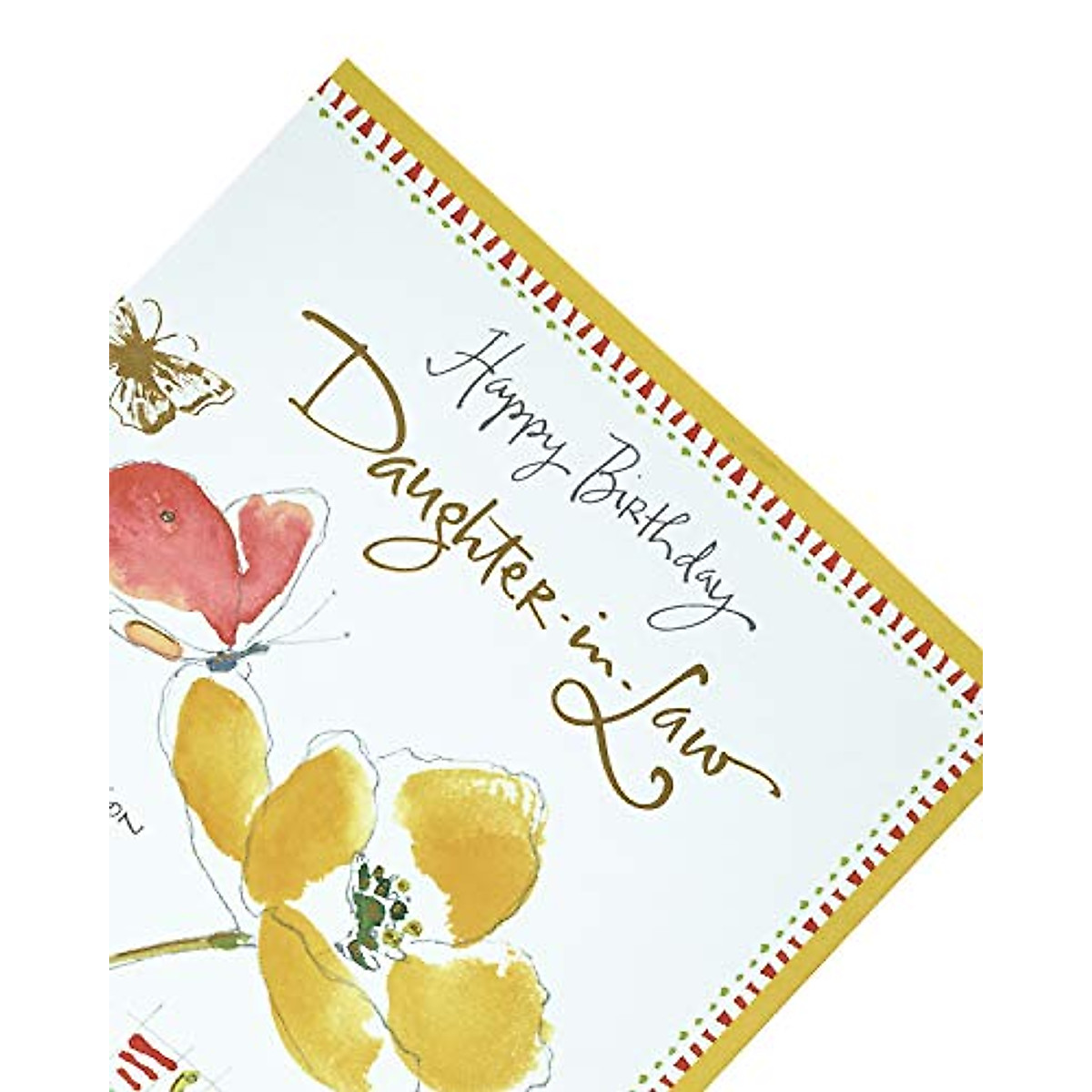 Daughter-in-Law Birthday Card - Birthday Card for Daughter-in-Law - Daughter Birthday Card - Gift Card for Her - Birthday Gifts for Daughter-in-Law