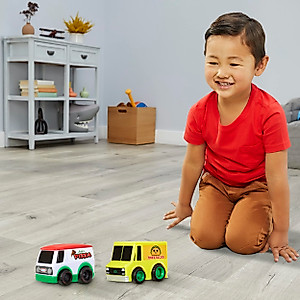 Little Tikes® My First Cars™ Crazy Fast™ Cars 2-Pack Dine Dashers, Food Vehicle Themed Pullback Toy Car Vehicle Goes up to 50 ft