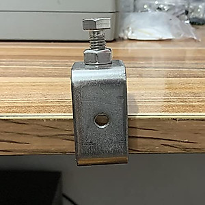 LB-LAIBA 304 Stainless Steel C Clamp, C-Clamp, Heavy Duty Tiger Clamp, Woodworking Clamp, Welding Building Household Tiger Clamp G-Clamp 2 pieces