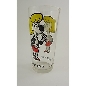 Pepsi Collector Series Glass, Sweet Polly 1973