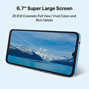 UMIDIGI A13 Pro（4+128GB） Unlocked Cell Phone,Android 11 NFC Smartphone,6.7" HD Full Screen Android Phone,5150mAh Massive Battery Mobile Phone