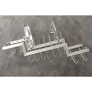 Zojila Ladakh Pot and Lid Wall Mount Rack