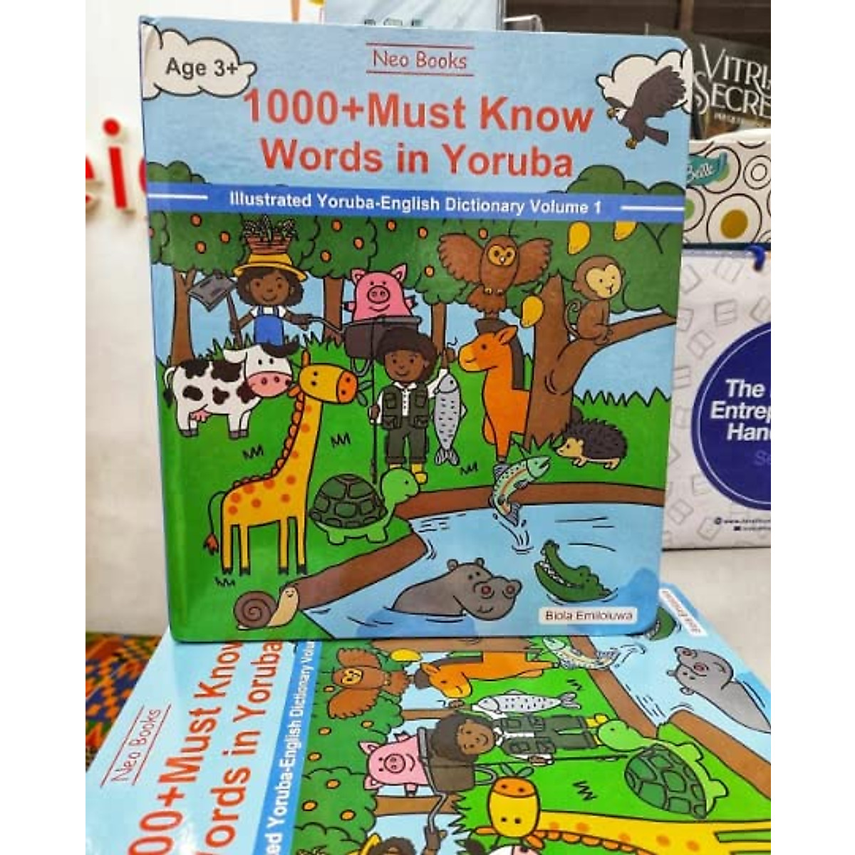 1000+ Must know words in Yoruba Language Vol 1| Illustrated Yoruba-English Dictionary| Learning & Education Toys | Interactive Books| Gifts for Boys & Girls | Sound Book/Audio Book/Talking Book| Musical Book