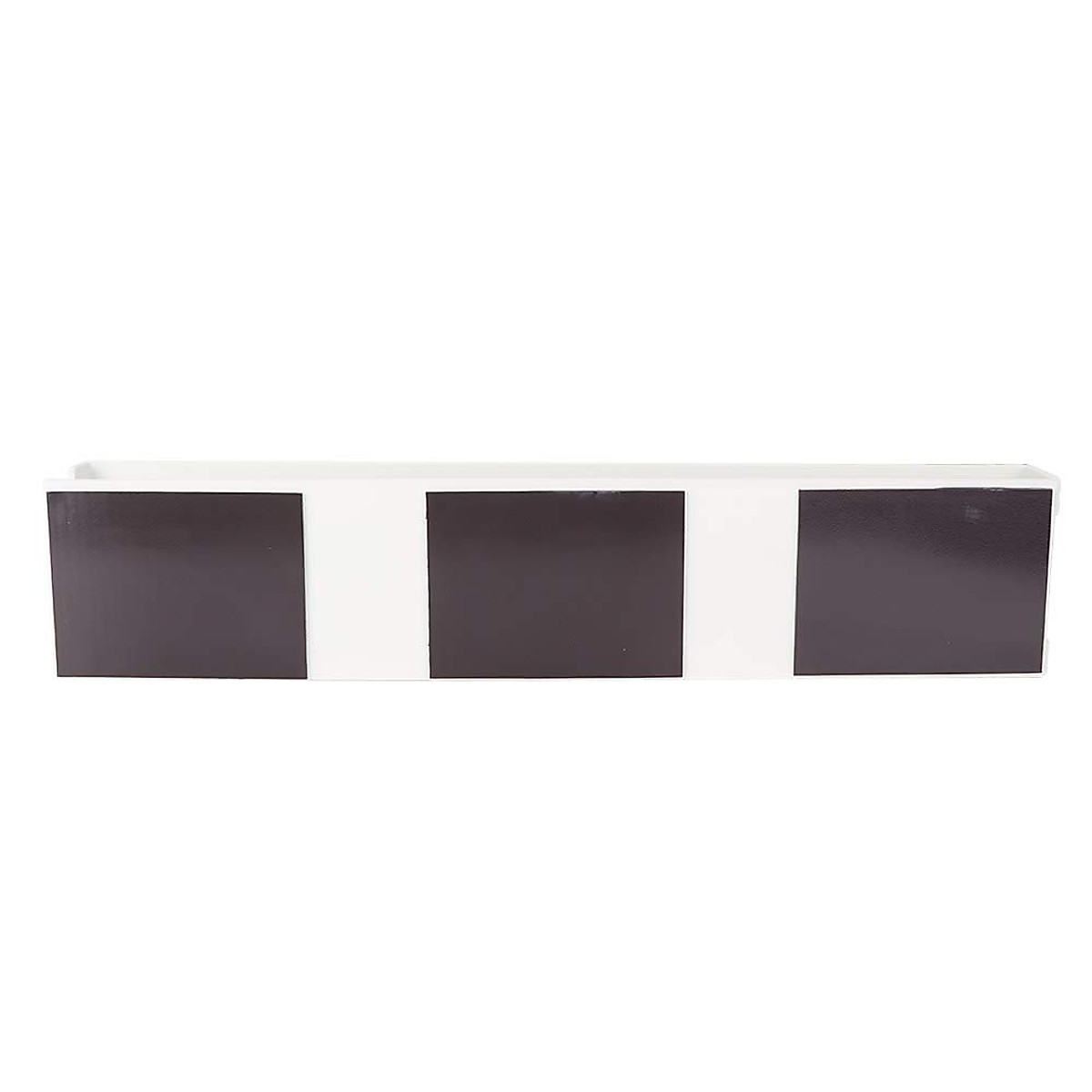 Magnetic Towel Holder,Space Saving Wall Mounted Towel Rack No-Drilling Double Bath Towel Bar for Bathroom Kitchen(White)