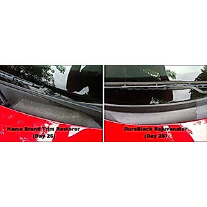 JJI Technologies DuraBlack Automotive Black Trim Rejuvenator - 12 Month No Color Fading - 8oz Bottle