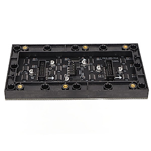 Shanrya RGB LED Matrix Panel, Full Color 64x32 Dimmable RGB LED Board 3.1in Wide for Monitor