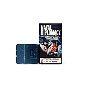 Duke Cannon Supply Co. Big Brick of Soap - Superior Grade, Large Men's Bar Soap, Limited Edition WWII Inspired Scents, Body Soap, Ocean, 10 oz